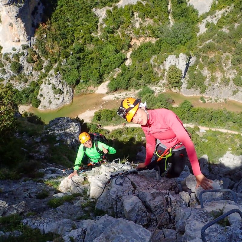 Vía Ferrata Rodellar más popular ⛰️ - Espolón de la Virgen